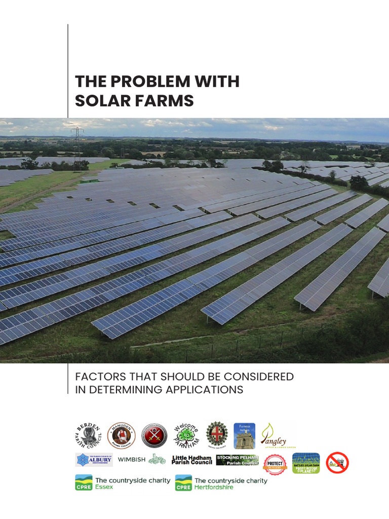 Issues with Solar Farms and Land Use | PDF | Agriculture | Biodiversity