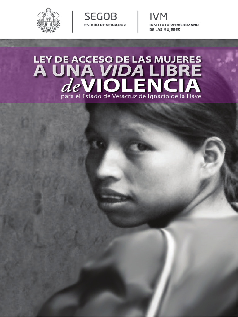 Ley Acceso Mujeres Vida Libre Violencia 2017 | PDF | La violencia contra las mujeres | Estudios ...
