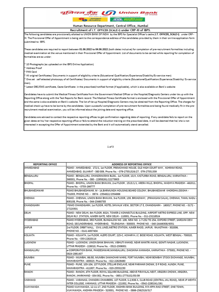 List of It Officers | PDF | Government Of India