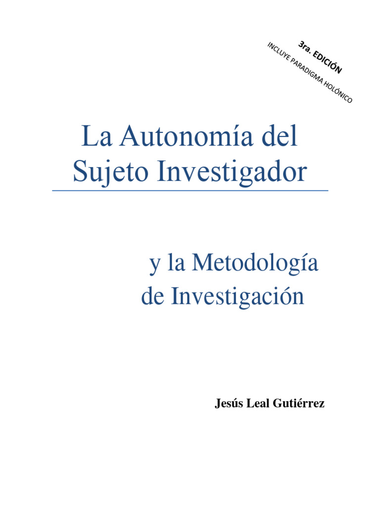 Libro de Jesus Leal | PDF | Science | Conocimiento