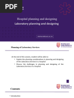 Planning and Design Guidelines For General Clinical Laboratory | PDF