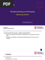 Operation Theatre | PDF | Operating Theater | Surgery