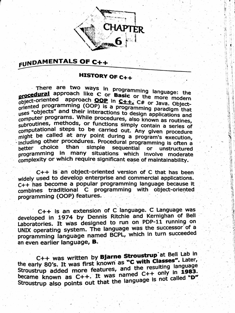 Fundamentals of C | PDF