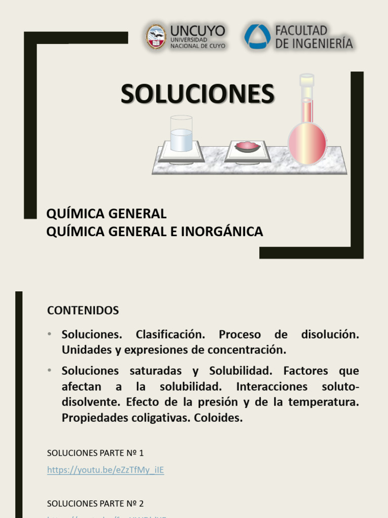 Soluciones 2023 | PDF | Solubilidad | Coloide