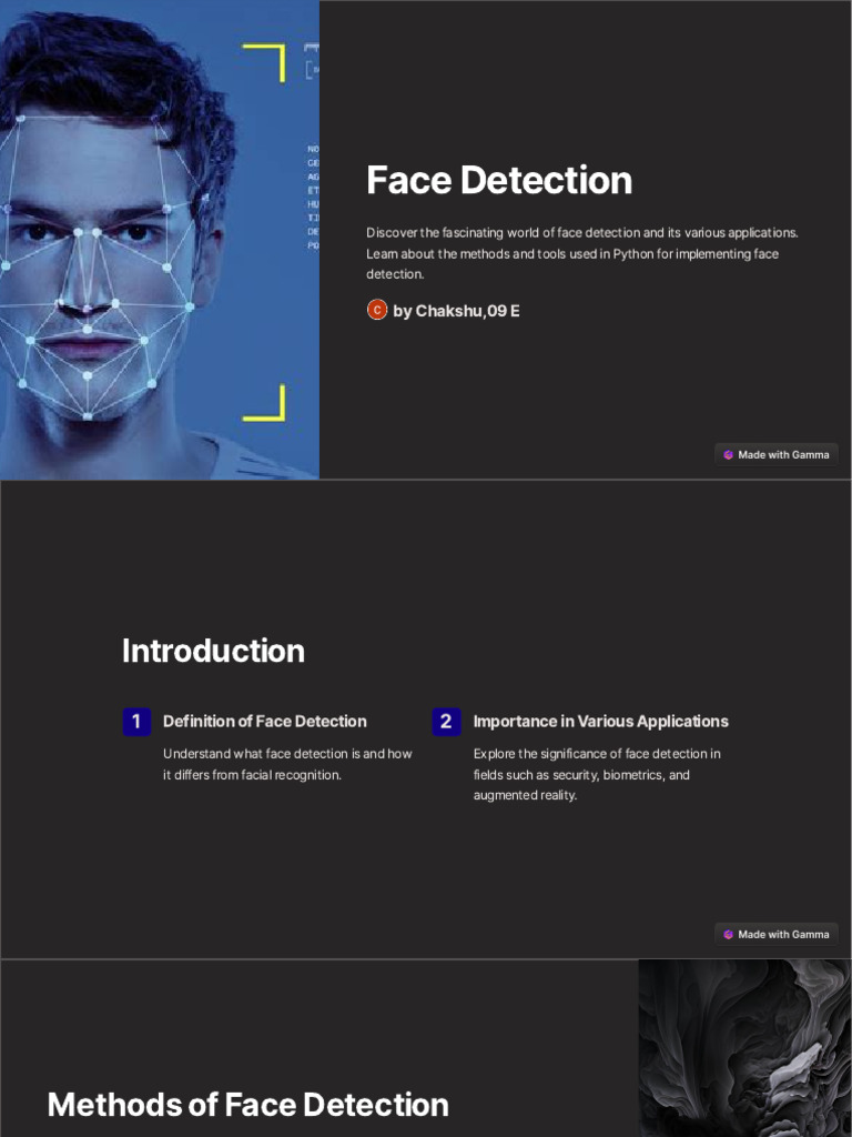 Face Detection | Download Free PDF | Computer Vision | Face