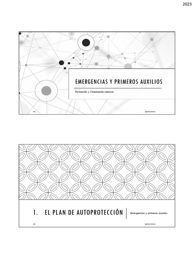 Ud - Emergencias y Primeros Auxilios | PDF | Primeros auxilios | Reanimación cardiopulmonar