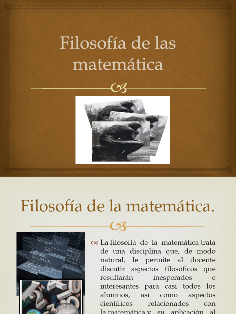 Filosofia de La Matematica | PDF | Matemáticas | Science