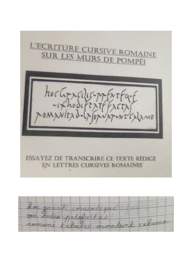 ecriture romaine | PDF