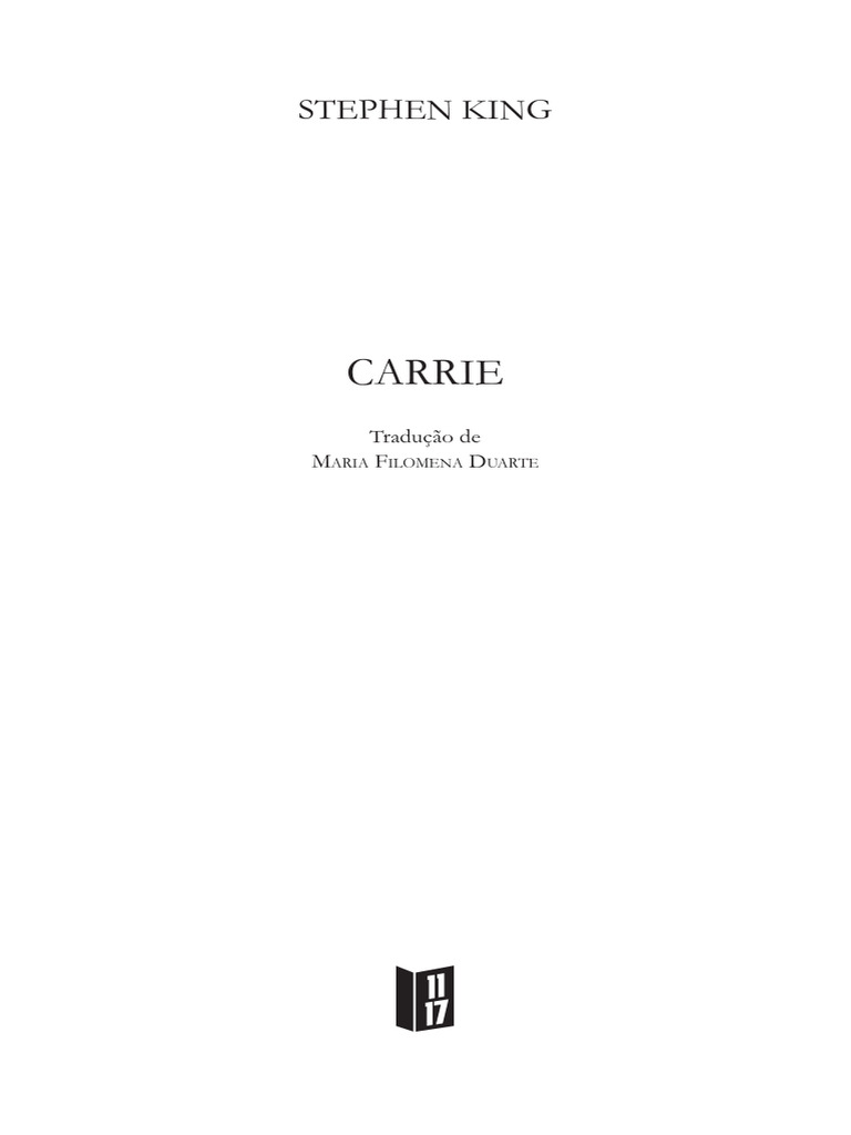 Carrie: Stephen King | PDF