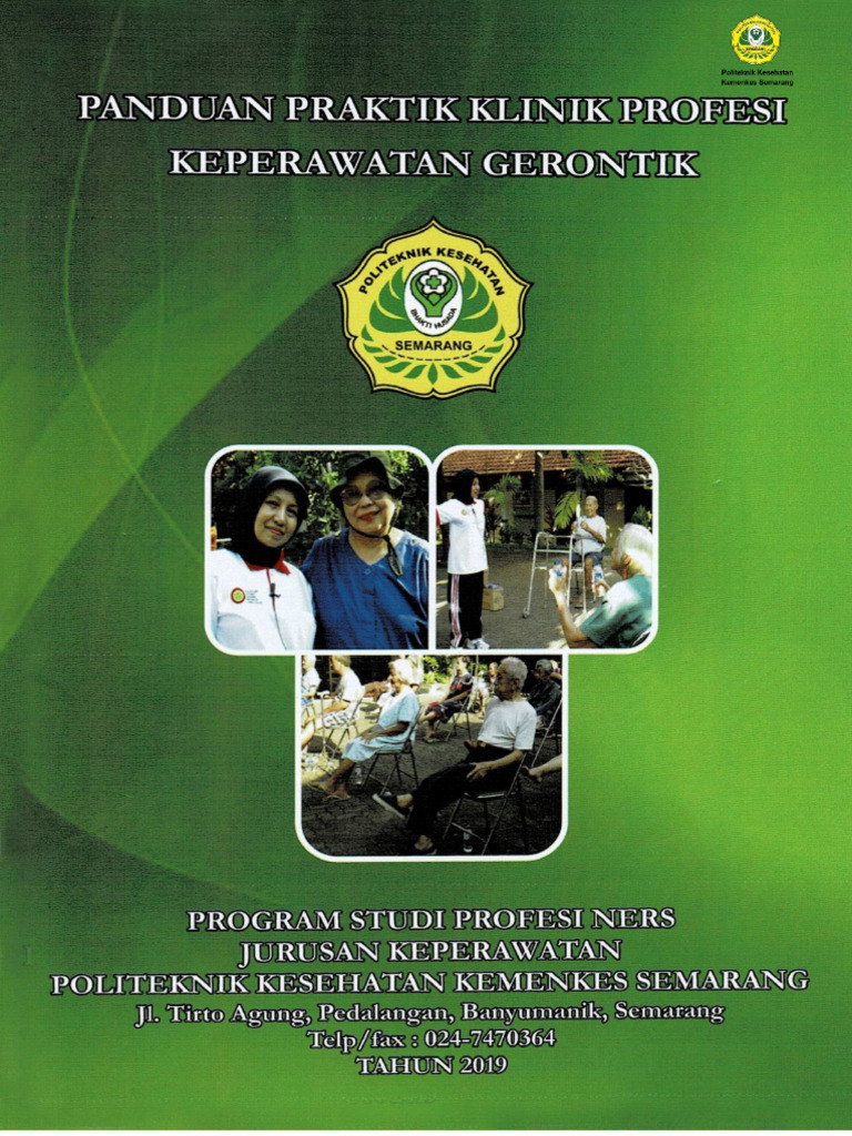 Cetak Panduan Praktek Profesi Gerontik Angkt III 2019 | PDF