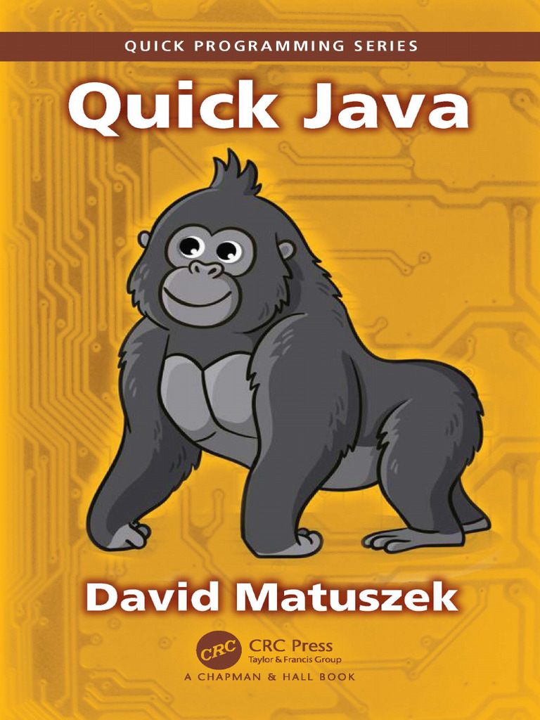 Quick Java | PDF | Constructor (Object Oriented Programming) | Programming