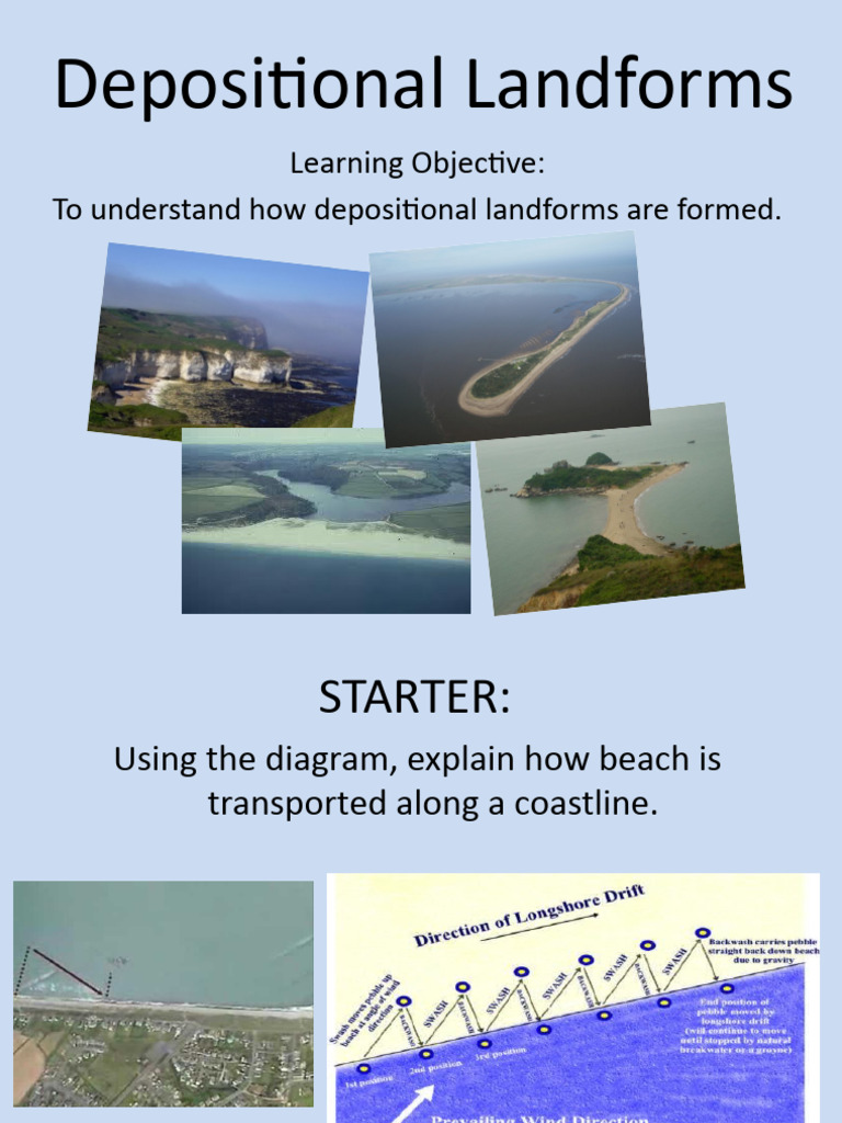 Coastal Depositional Landforms Explained | PDF | Beach | Coast