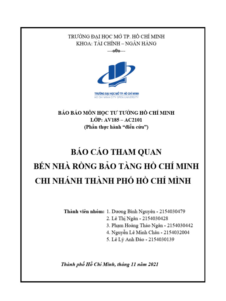 Nhóm 6 - Báo Cáo Word | PDF