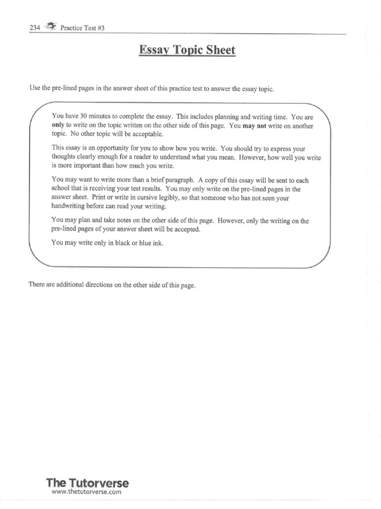 Lower Level ISEE Pratice 1000 Questions - Practice Test 3 - Sec 5 ...