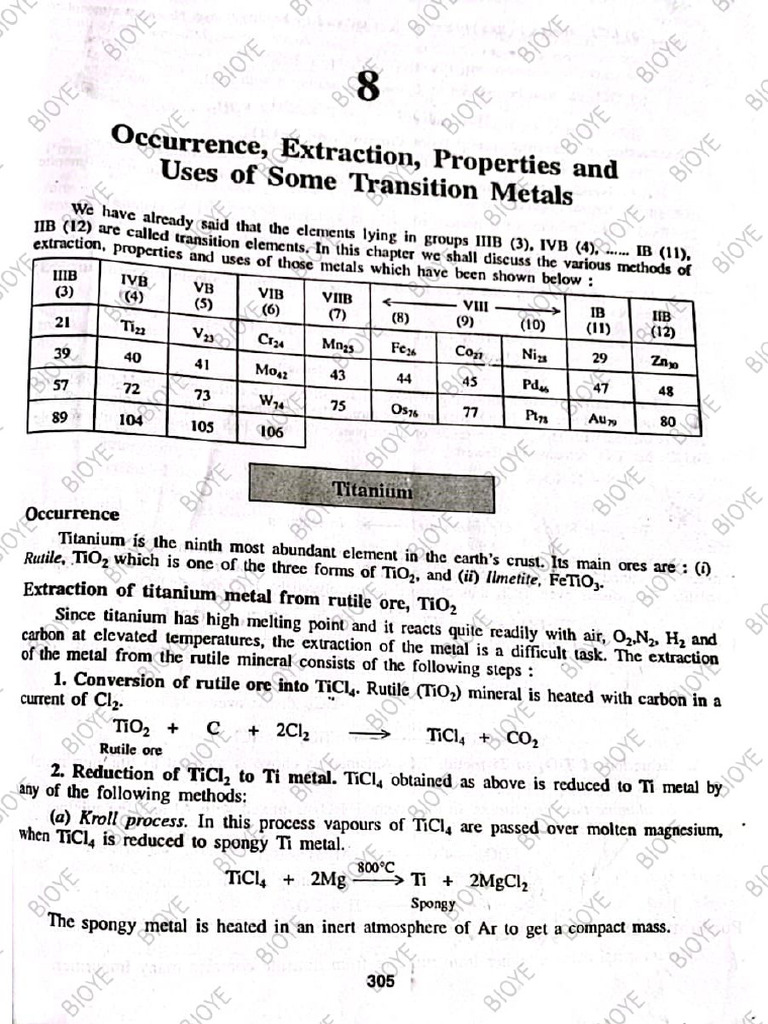 Transition Elements | PDF
