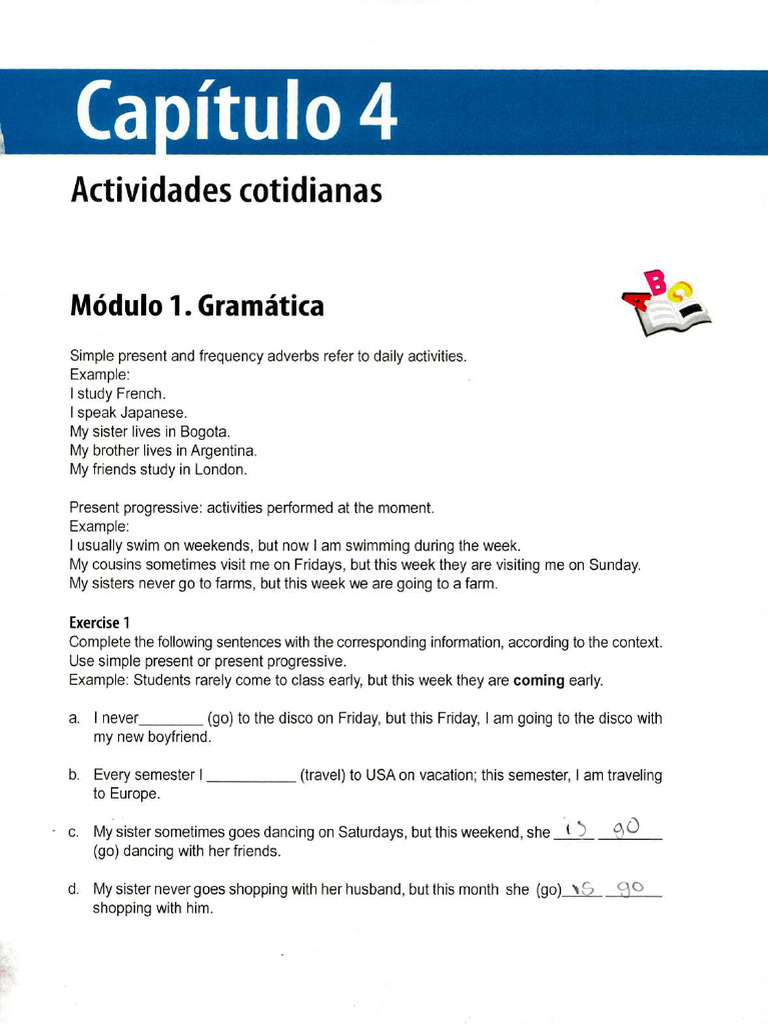 Workbook - Capítulo 4 | Download Free PDF | Car | Slang