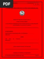 jessup applicant memorial | PDF | International Law | Jurisdiction