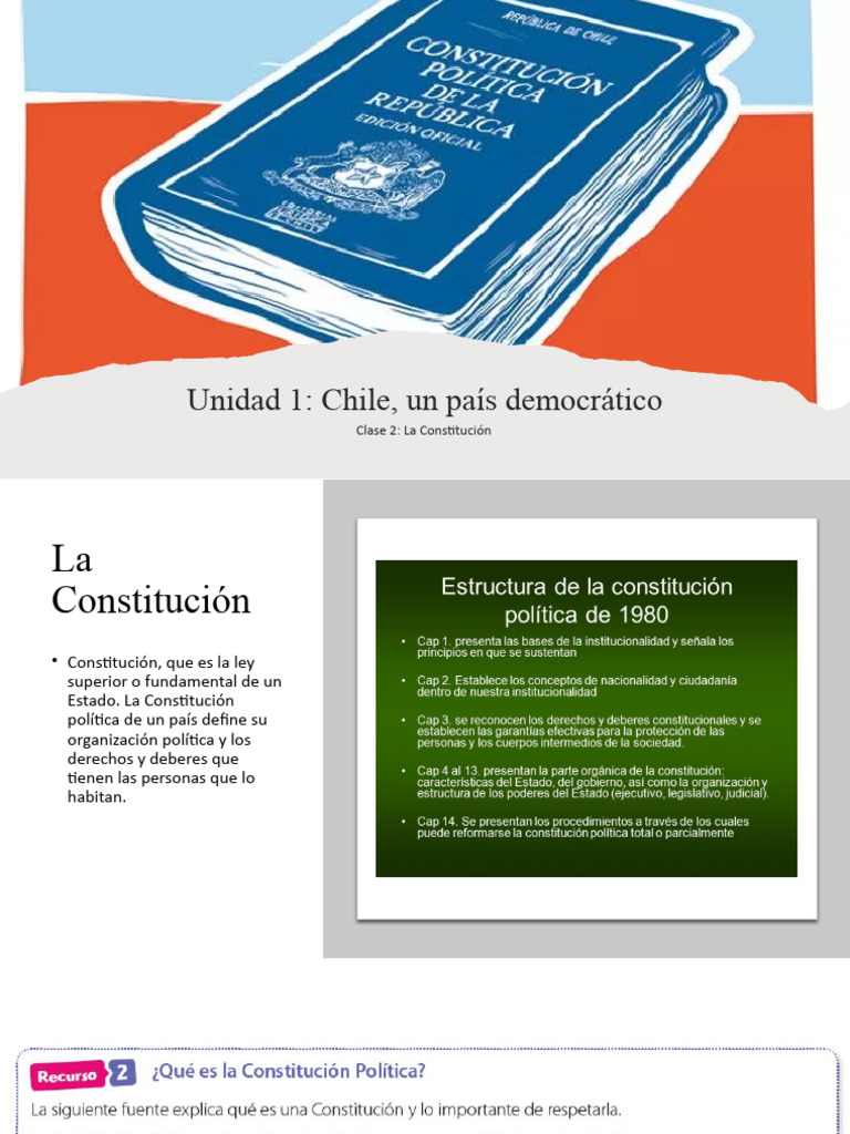 Clase 2 Constitución | PDF