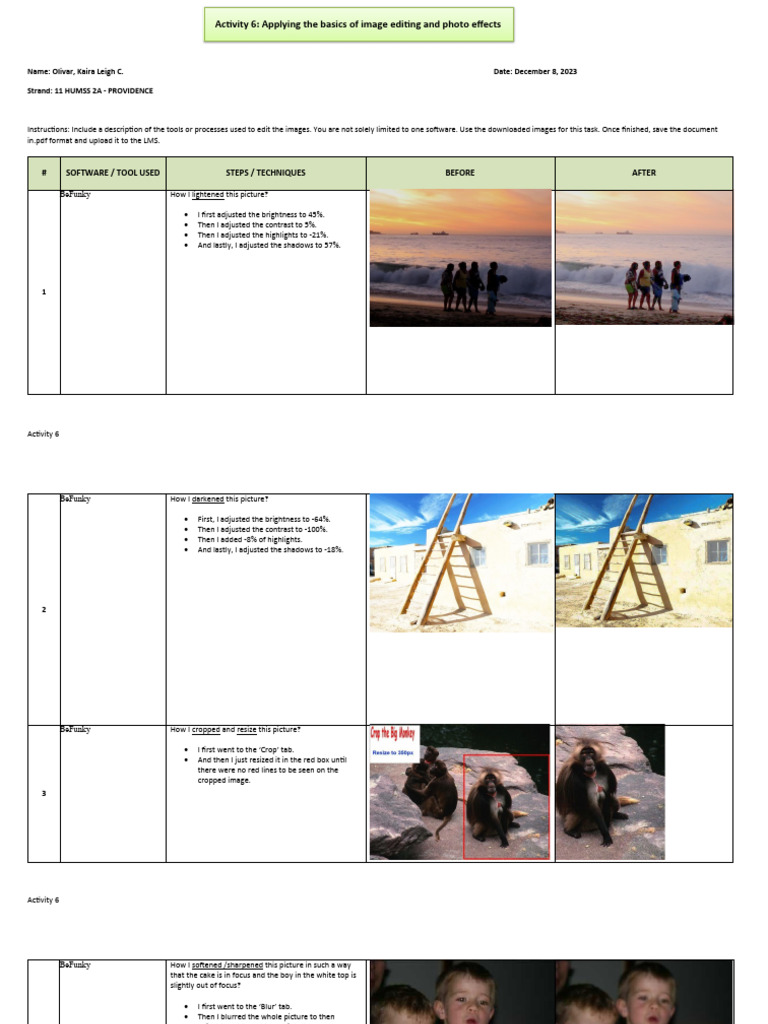 Image Editing Techniques Overview | PDF | Image Editing | Computing