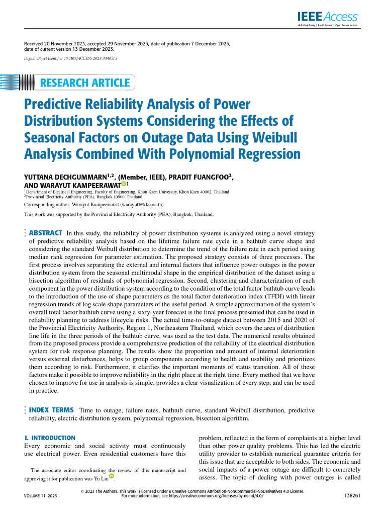 11 - 2023 - Analysis of Power Distribution Systems Considering The Effects of Seasonal Factors ...