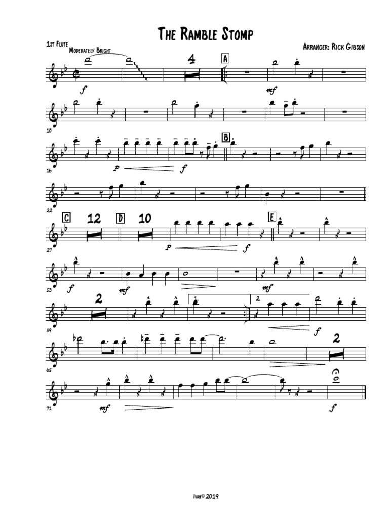 The Ramble Stomp - Full | PDF