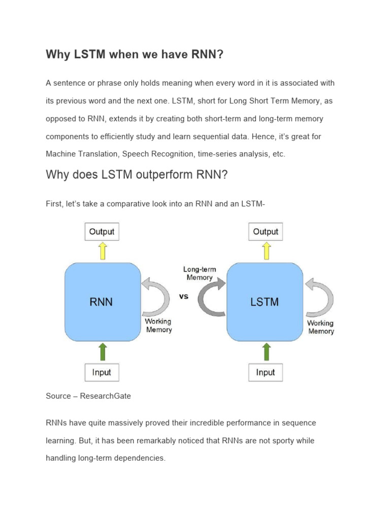 LSTM | PDF | Artificial Intelligence | Intelligence (AI) & Semantics