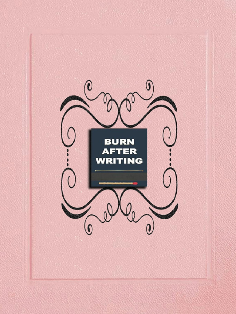 Burn After Writing Pink by Jawad Elbennar | PDF