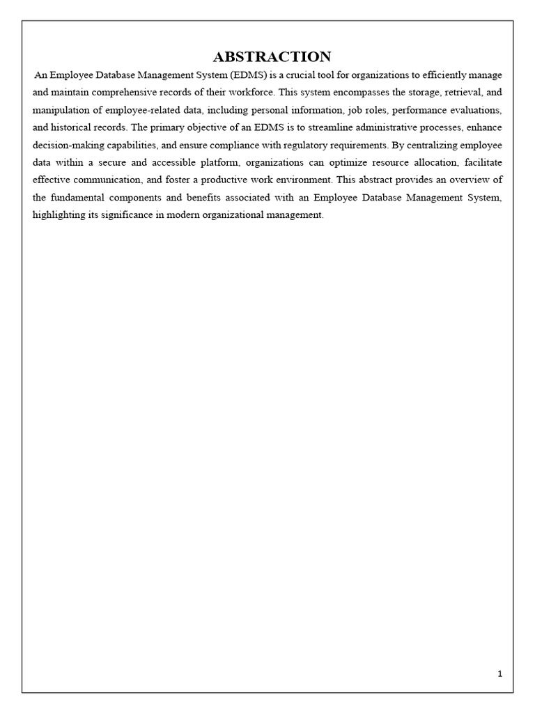 Employee Management | PDF | Databases | Conceptual Model