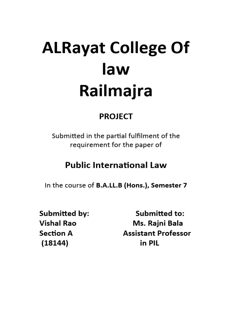 LST Project | PDF | Extradition | Asylum Seeker