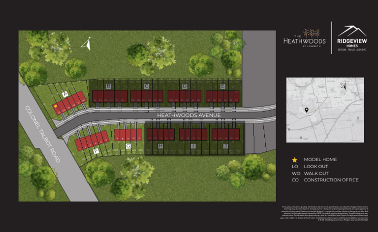 The Heathwoods Site Map | PDF