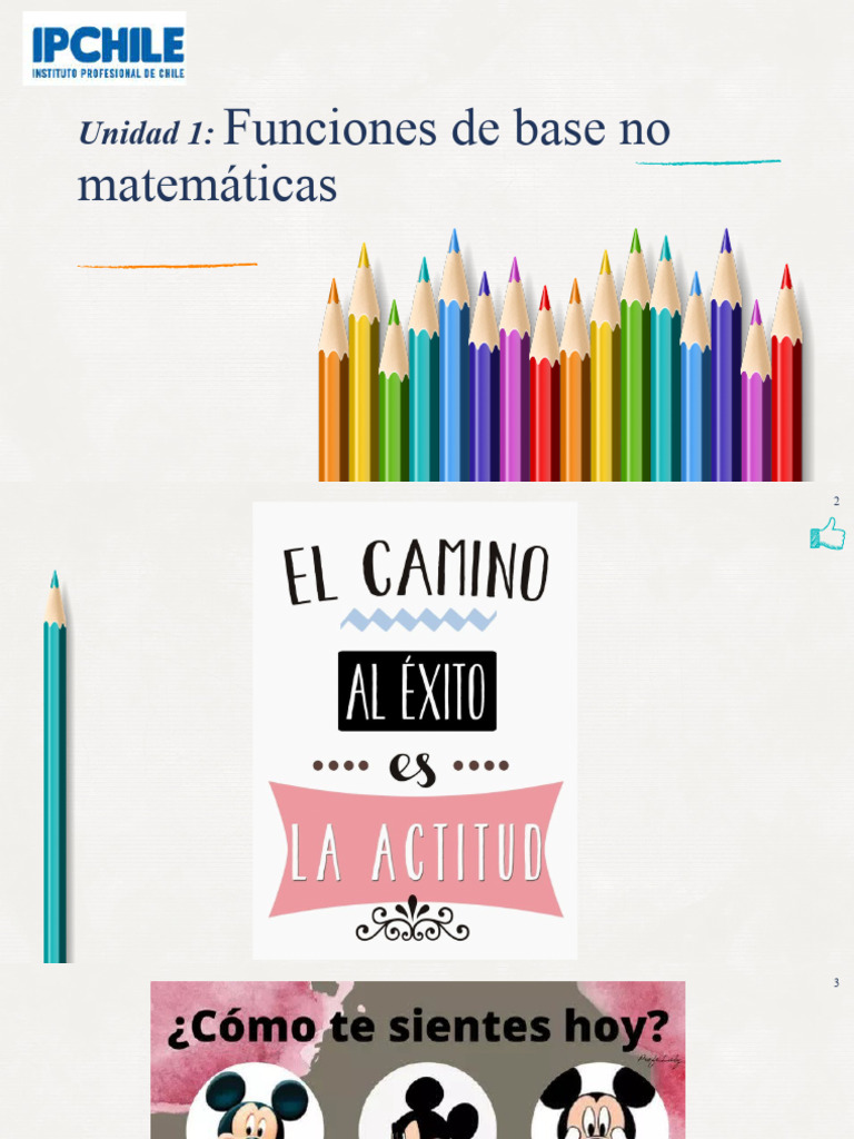 Funciones de Base No Matematicas I | PDF | Memoria | Atención