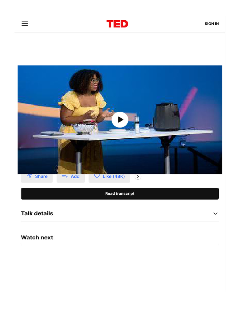 Alexis Nikole Nelson - A Flavorful Field Guide To Foraging - TED Talk | PDF | Veganism | Foods