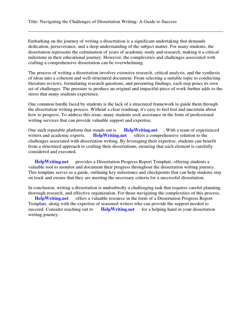 Dissertation Progress Report Template | PDF | Thesis | Expert Dissertation Progress Report Template | PDF | Thesis | Expert
