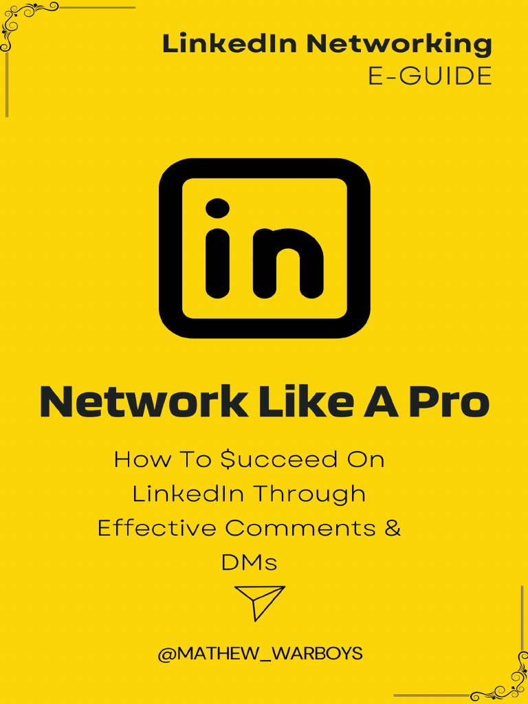 Network Like A Pro | PDF