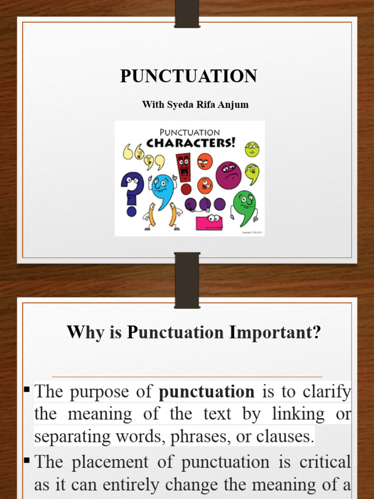 (Lecture - 6) Punctuation | PDF | Comma | Punctuation (Lecture - 6) Punctuation | PDF | Comma | Punctuation