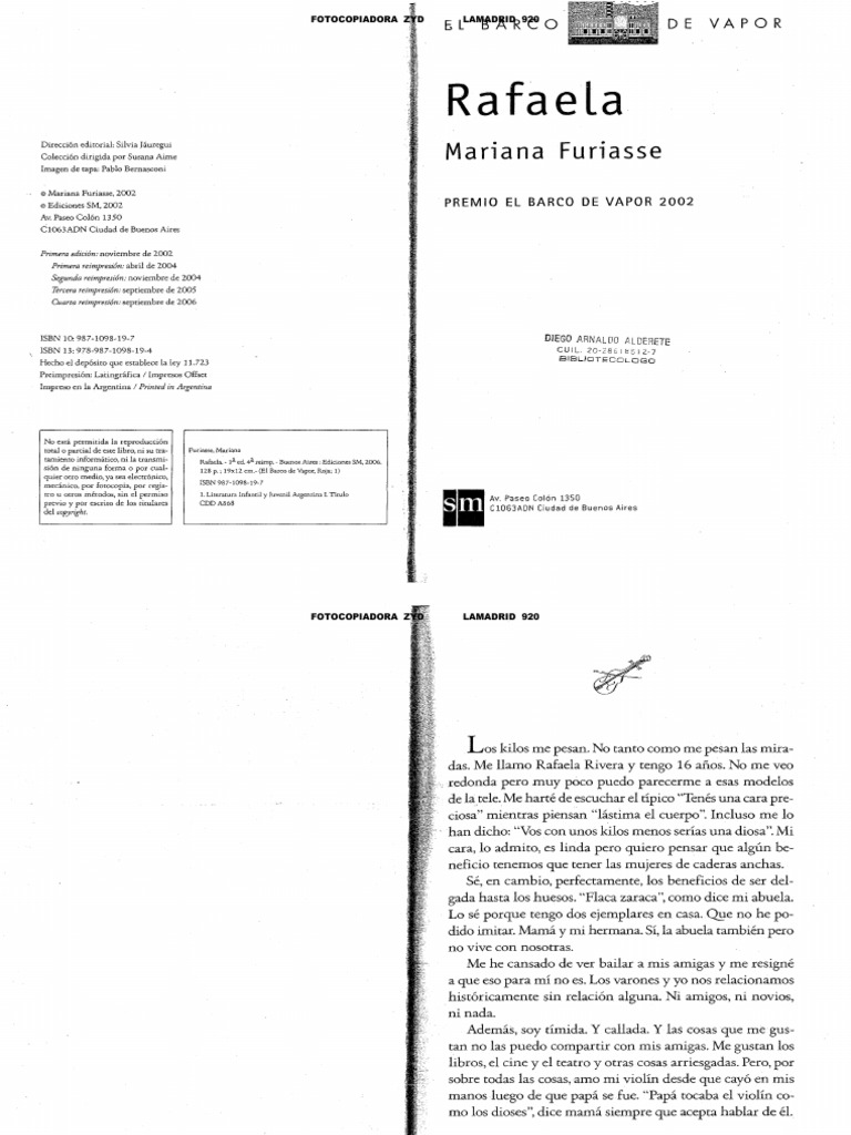 Rafaela - Mariana Furiasse-2 | PDF