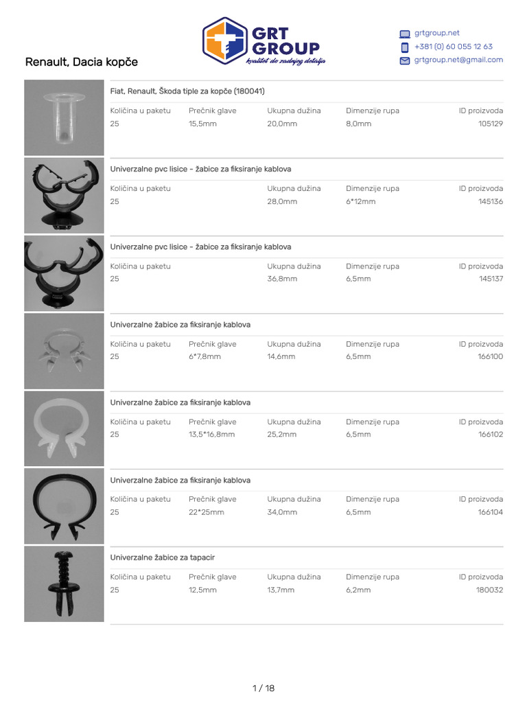 Renault Dacia Zabice Version 1.2 | PDF