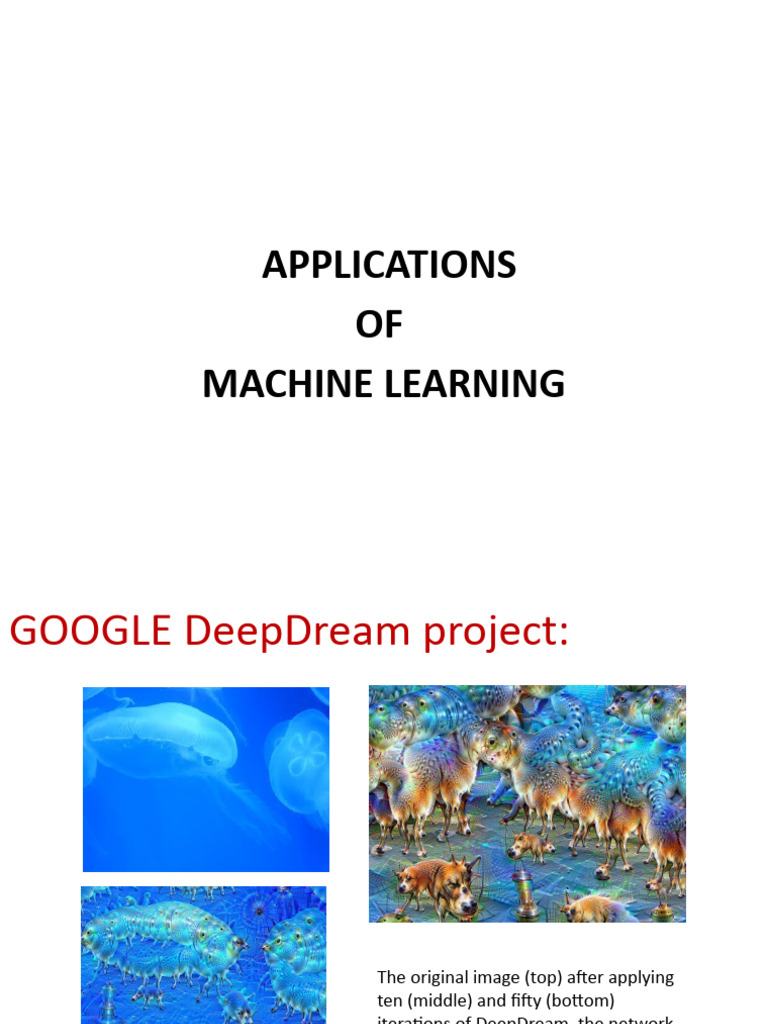 Lecture6 Machine Learning Applications | PDF | Machine Learning ... Lecture6 Machine Learning Applications | PDF | Machine Learning ...