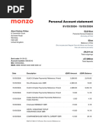 Revolut Bank Statement | PDF | Visa Inc. | Master Card