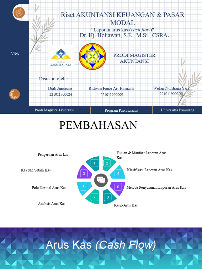 Analisis Laporan Arus Kas Perusahaan | PDF