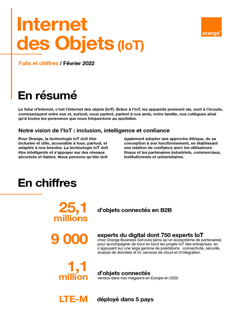 IoT-FR FINAL | PDF | Internet des objets | Application