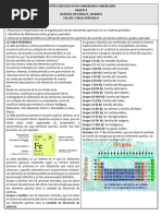 Tabla Periódica para Colorear e Imprimir | PDF | Tabla periódica | Átomos