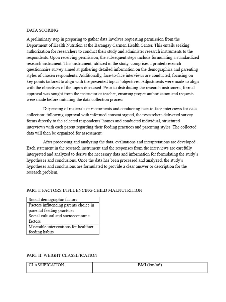 Data Scoring | PDF | Survey Methodology