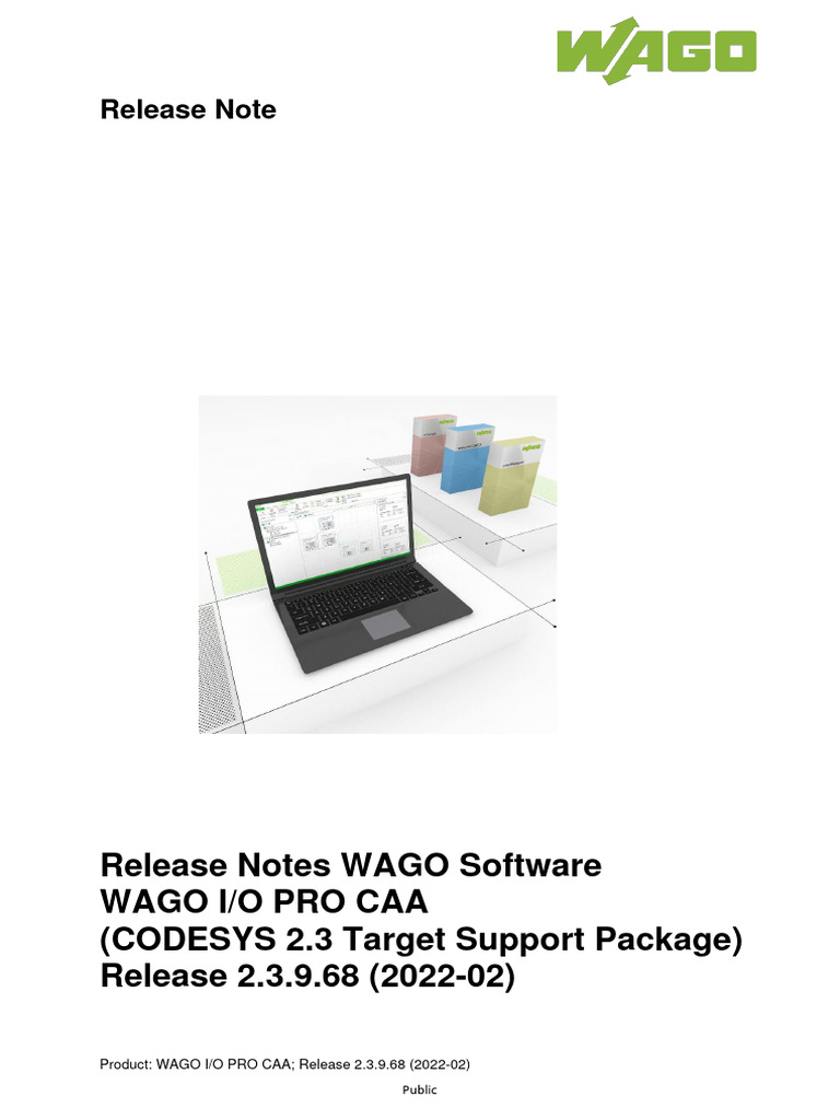 ReleaseNotes Codesys 2 3.9.68 | PDF | Computing | Information Technology