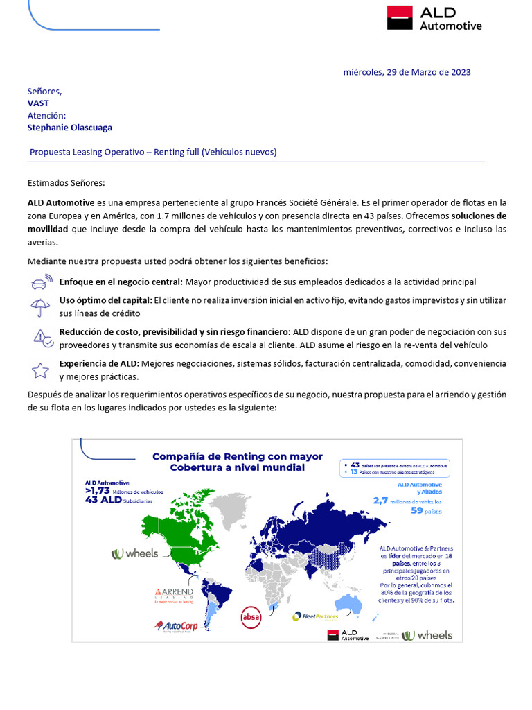 Ald Automotive | PDF | Seguro de vehículo | Vehículos