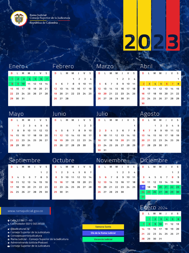 Afiche Calendario 2023 | PDF