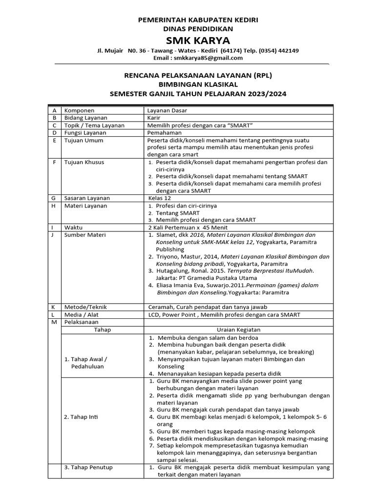Memilih Profesi Dengan Cara Smart | PDF
