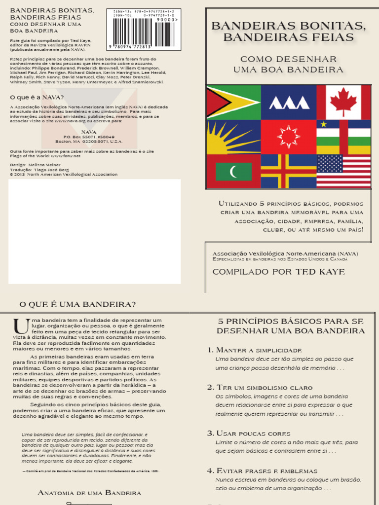 Bandeiras Bonitas, Bandeiras Feias | PDF | Bandeira | Cor