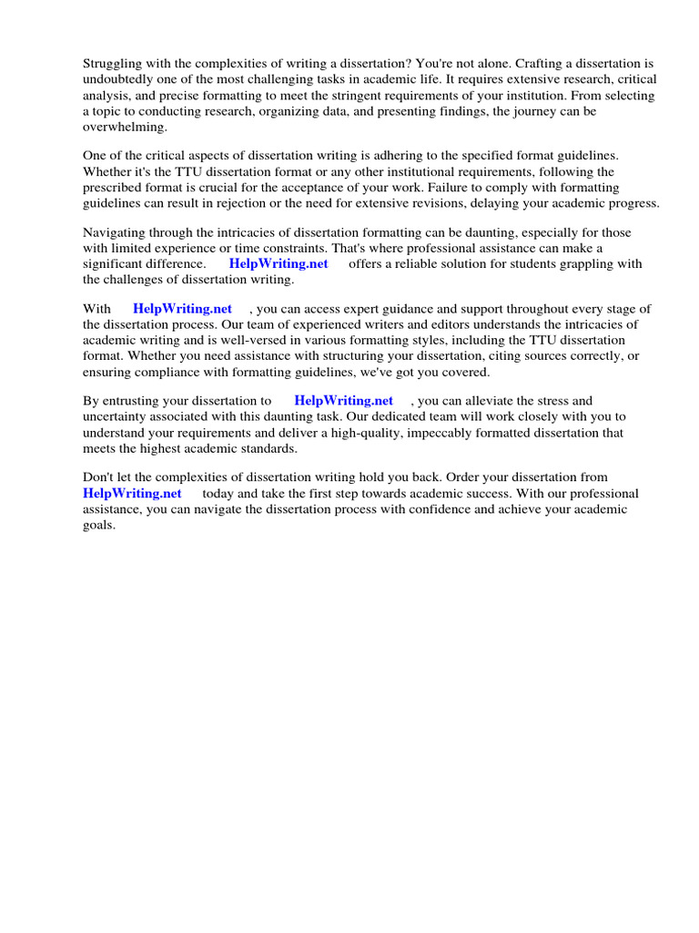 Ttu Dissertation Format | PDF | Geographic Information System