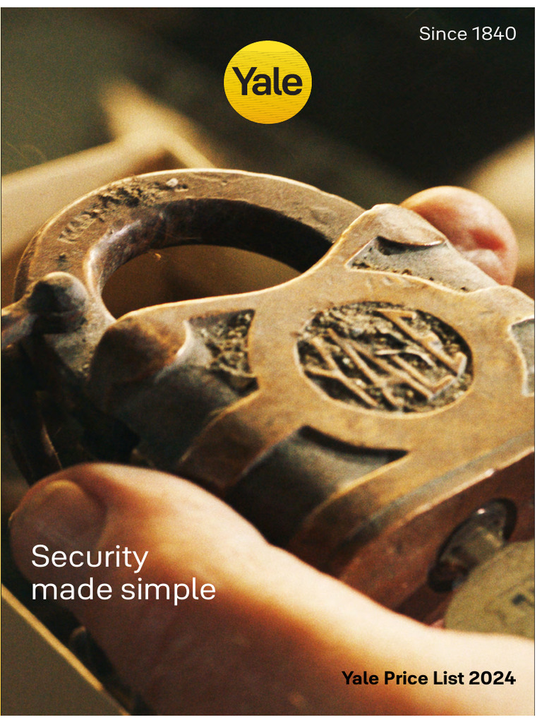 Yale Price List 2024 Final | PDF | Remote Control | Mobile App